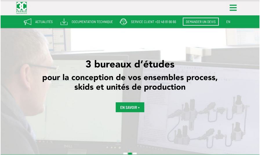 Our new Website is online ! - 3C France EN